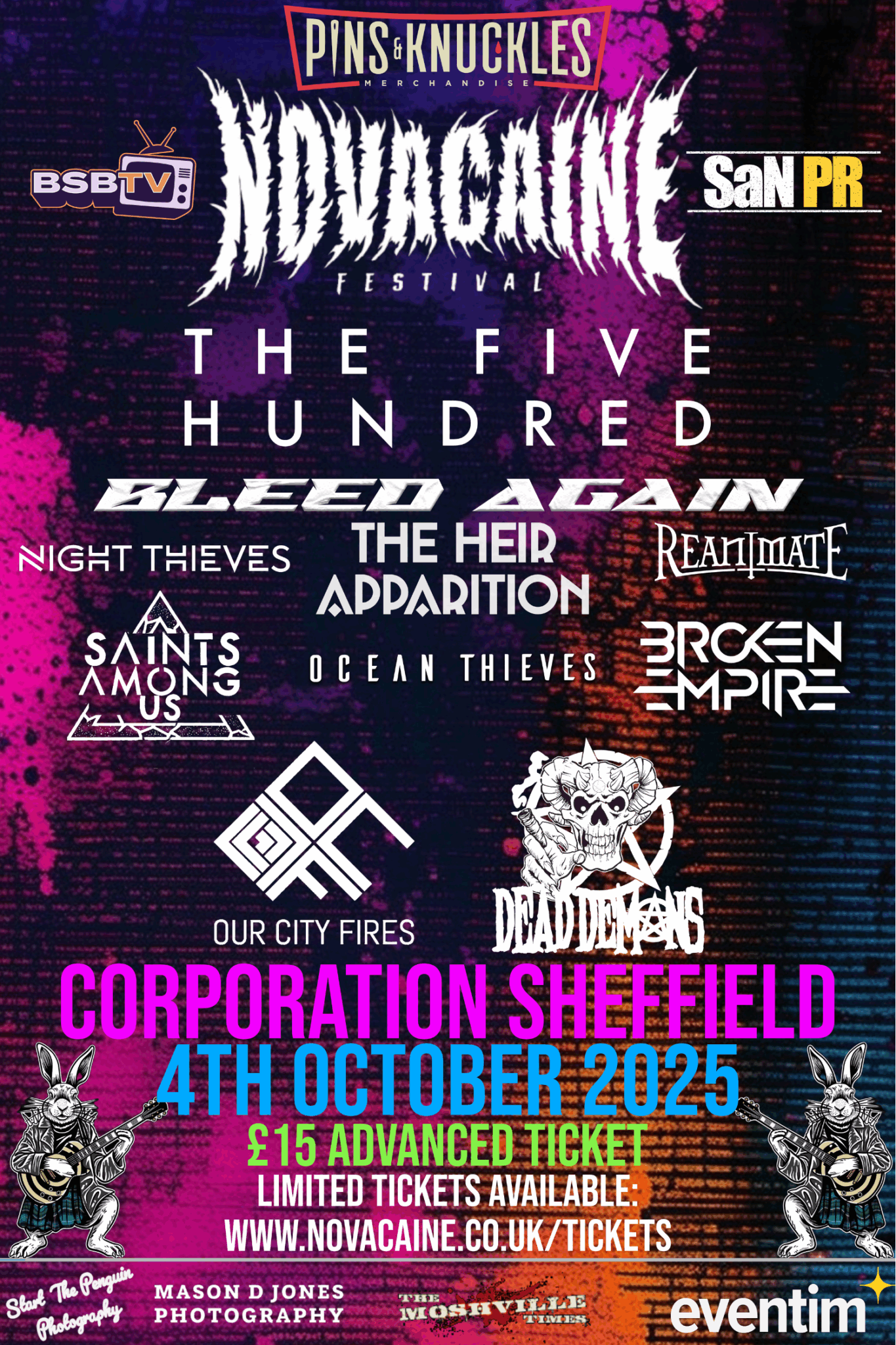 Novacaine Festival 2025 Drops “Refreshed and Reloaded” Trailer – We Are ...